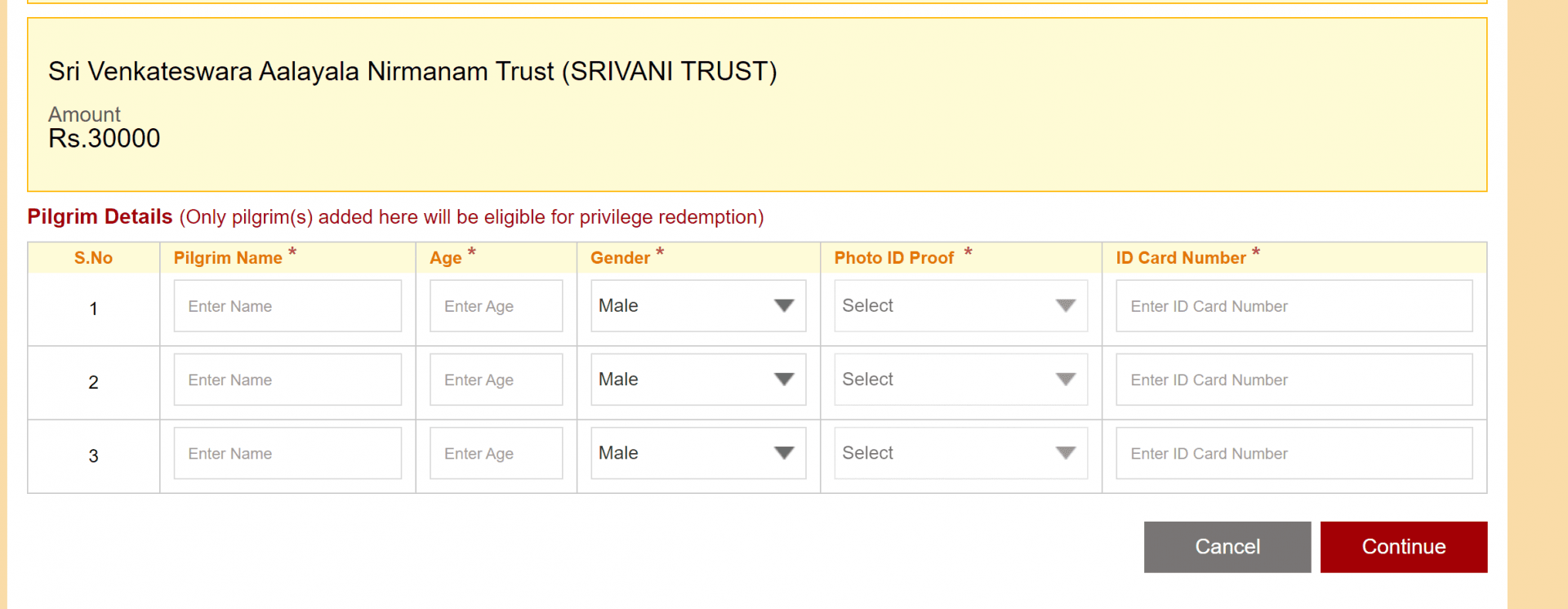 How Can I Easily Get VIP Darshan In Tirumala ? SRIVANI Scheme Details