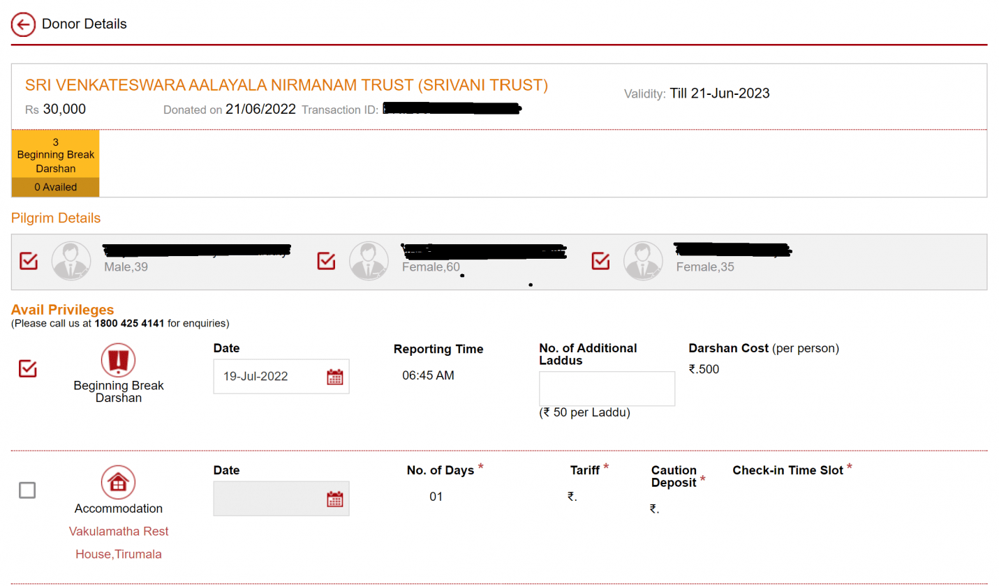How Can I Easily Get VIP Darshan In Tirumala ? SRIVANI Scheme Details