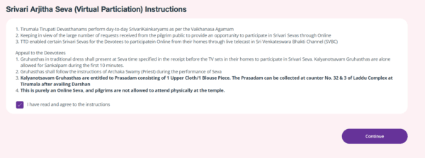 How To Book Online Virtual Seva At Tirumala? - Tirupati Tirumala Info