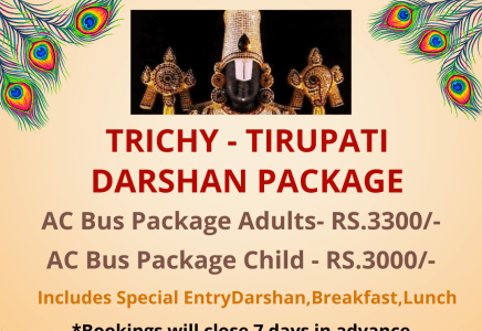Hyderabad Tirupati Darshan Package By Flight - Booking