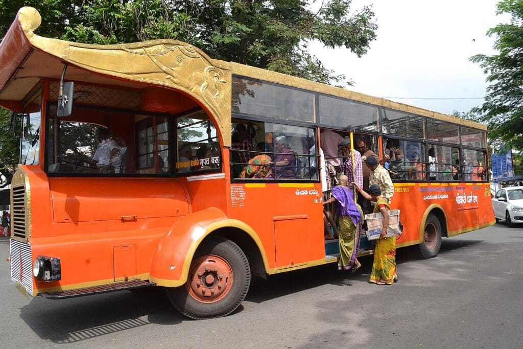 Free Bus Timings To Srivari Mettu - Railways Station